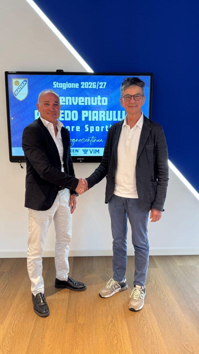 Eccellenza 2026/2027, Alfredo Piarulli nuovo ds del Matera 1933! - il ...